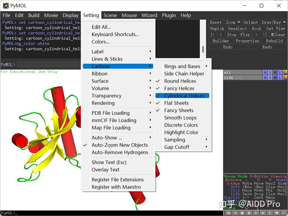 PyMOL必备绘图技巧，从此游刃有余！ - 知乎