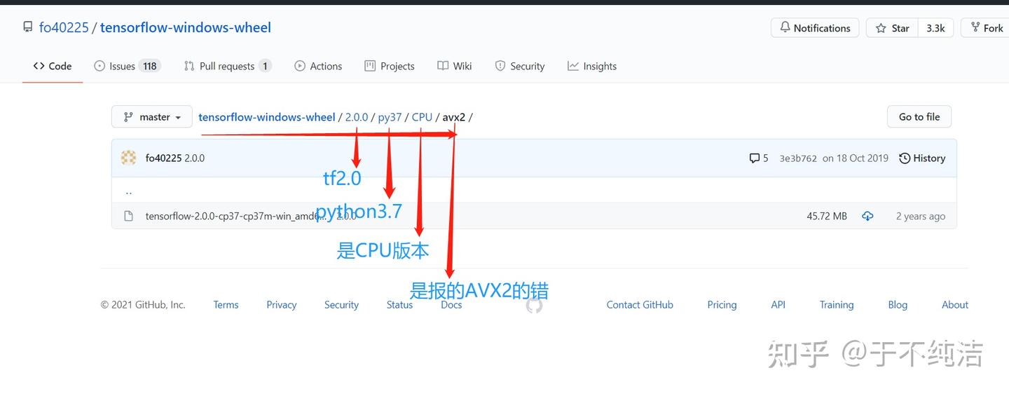 Tensorflow2.0 CPU 安装记录 解决AVX2报错 - 知乎