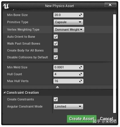 UE4物理精粹Part 2：Physics Assets Tool详解 - 知乎