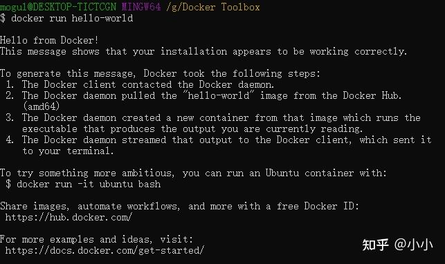 Docker Toolbox安装 知乎
