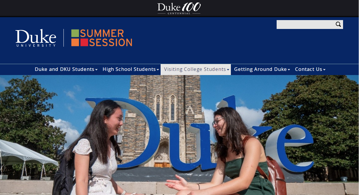 美国大学暑期项目-杜克大学访问学生暑期项目-Duke University Visiting College Students Summer ...