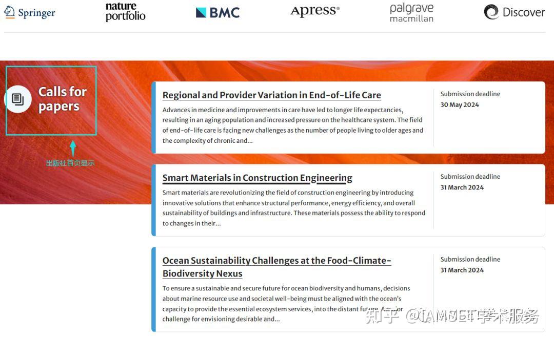 想投稿一些期刊的专刊，如何查找期刊的special issues信息呢？ - 知乎