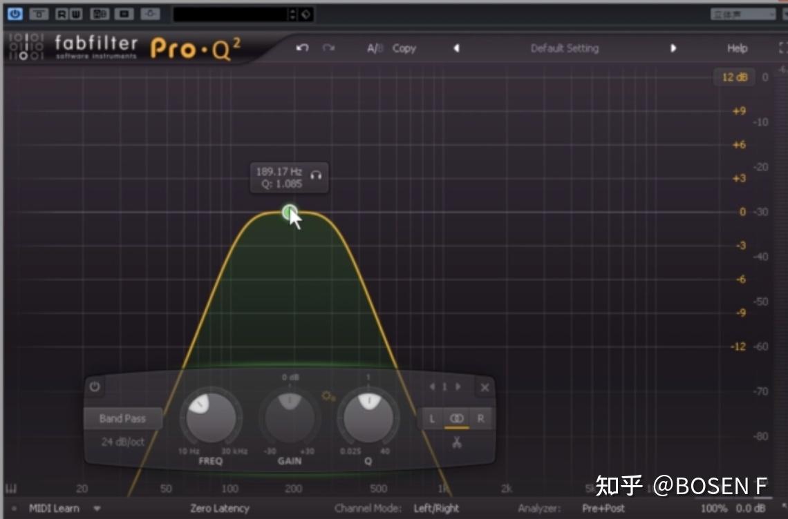 EQ效果器的常识 以Fabfilter Pro-Q 2为例 - 知乎