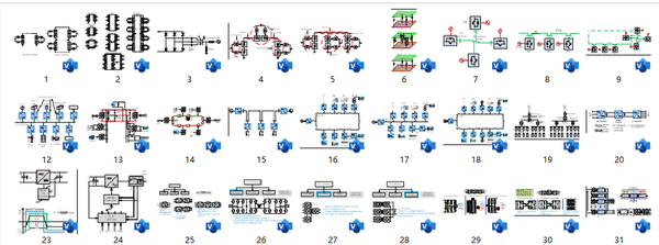 电气工程文章 Visio 绘图 - 知乎