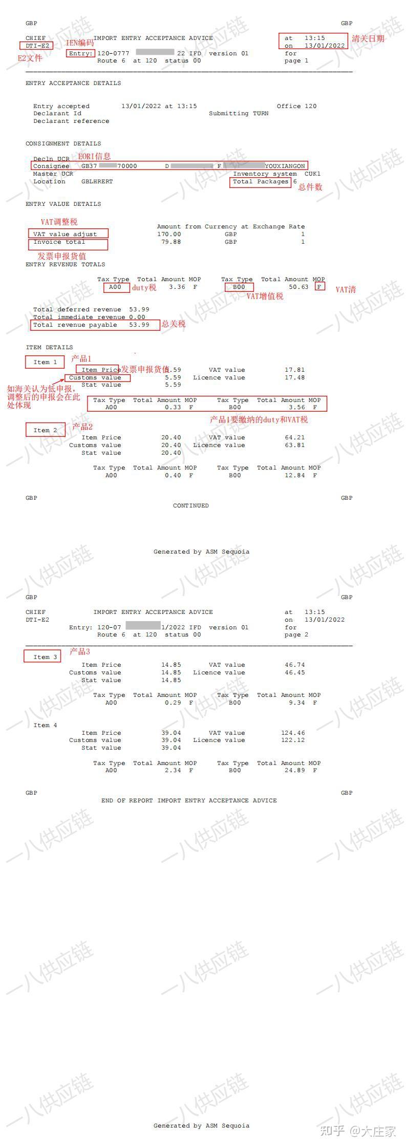 如何看英国/欧洲税金单/全网最全亚马逊税金单E2/C88 - 知乎
