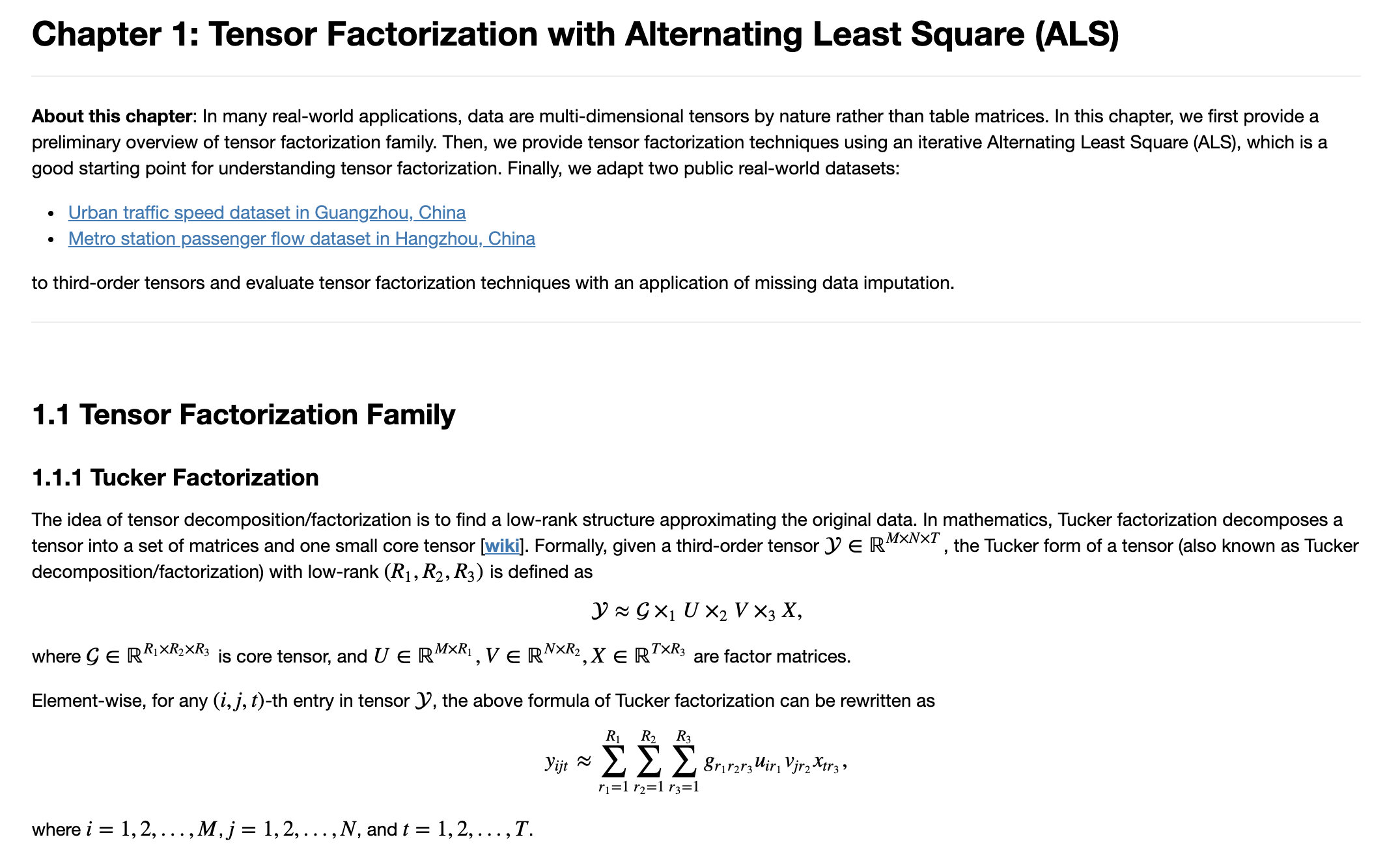 GitHub项目tensor-learning新增内容 (1)：基于交替最小二乘法的张量分解技术 - 知乎