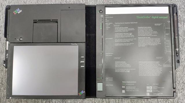 2001年ThinkPad TransNote：笔记本+手写输入+两段翻转屏幕 - 知乎