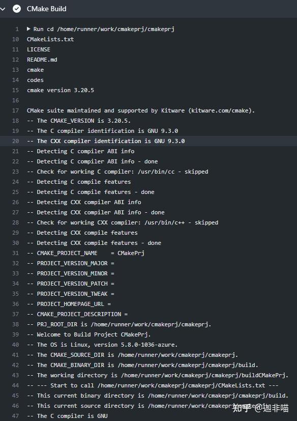 github actions 从入门到精通（十三）使用CMake自动编译执行Ubuntu下C++工程文件 - 知乎
