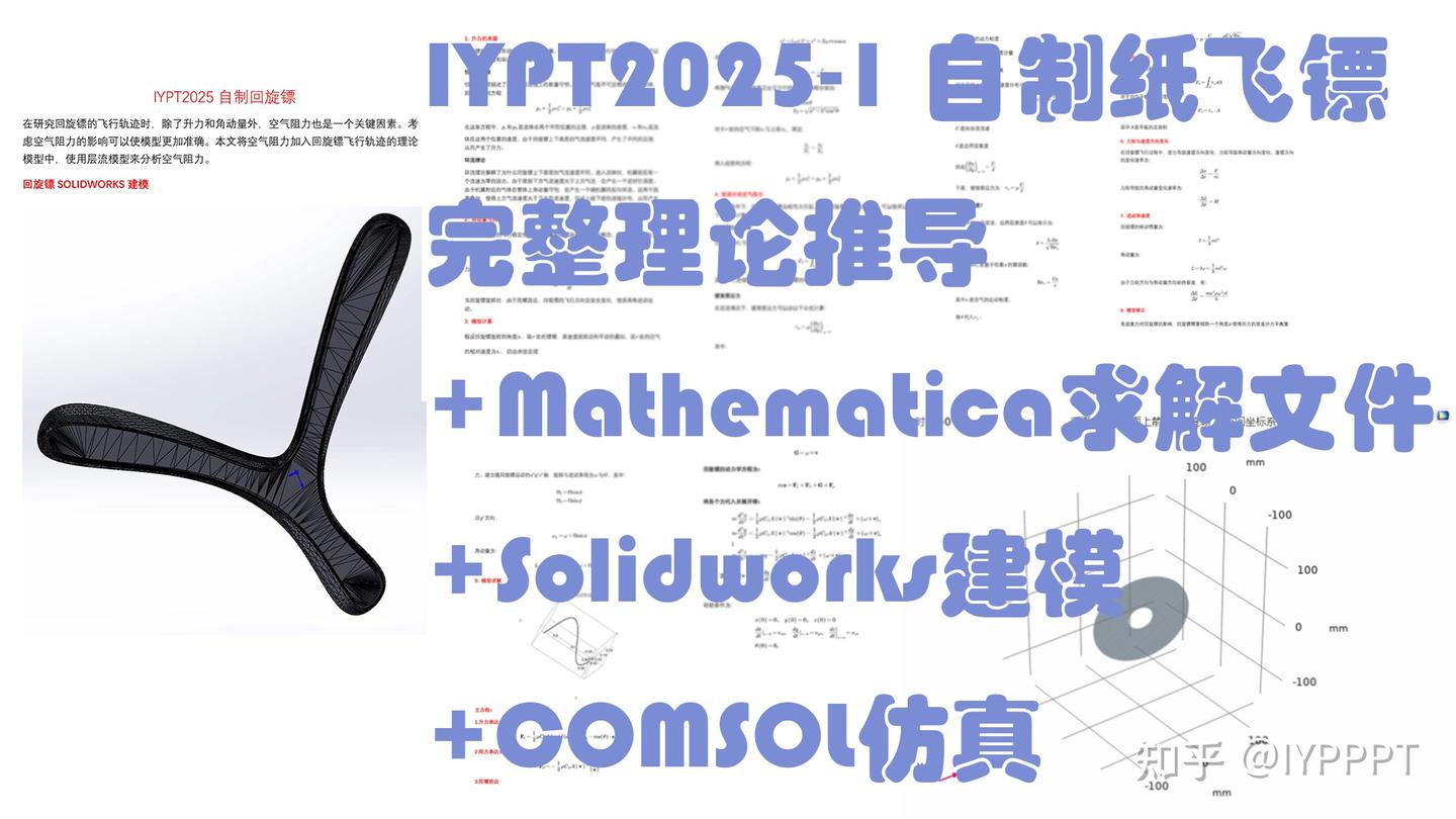CUPT/IYPT2025全题目理论+仿真来了！！ - 知乎