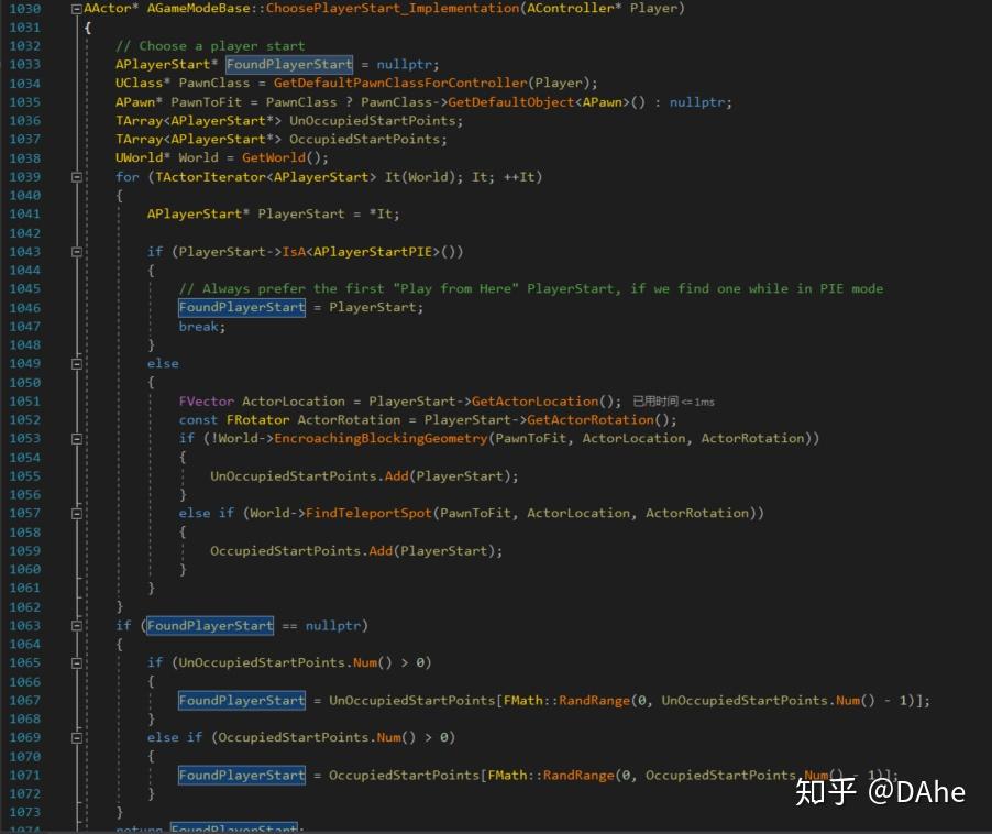 UE4.24源码分析 - PlayerStart - 知乎