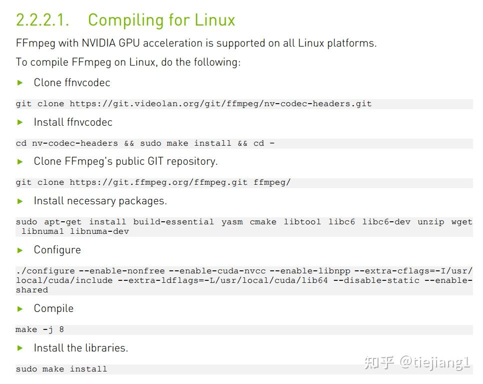 FFmpeg使用nvidia的GPU硬件加速 - 知乎