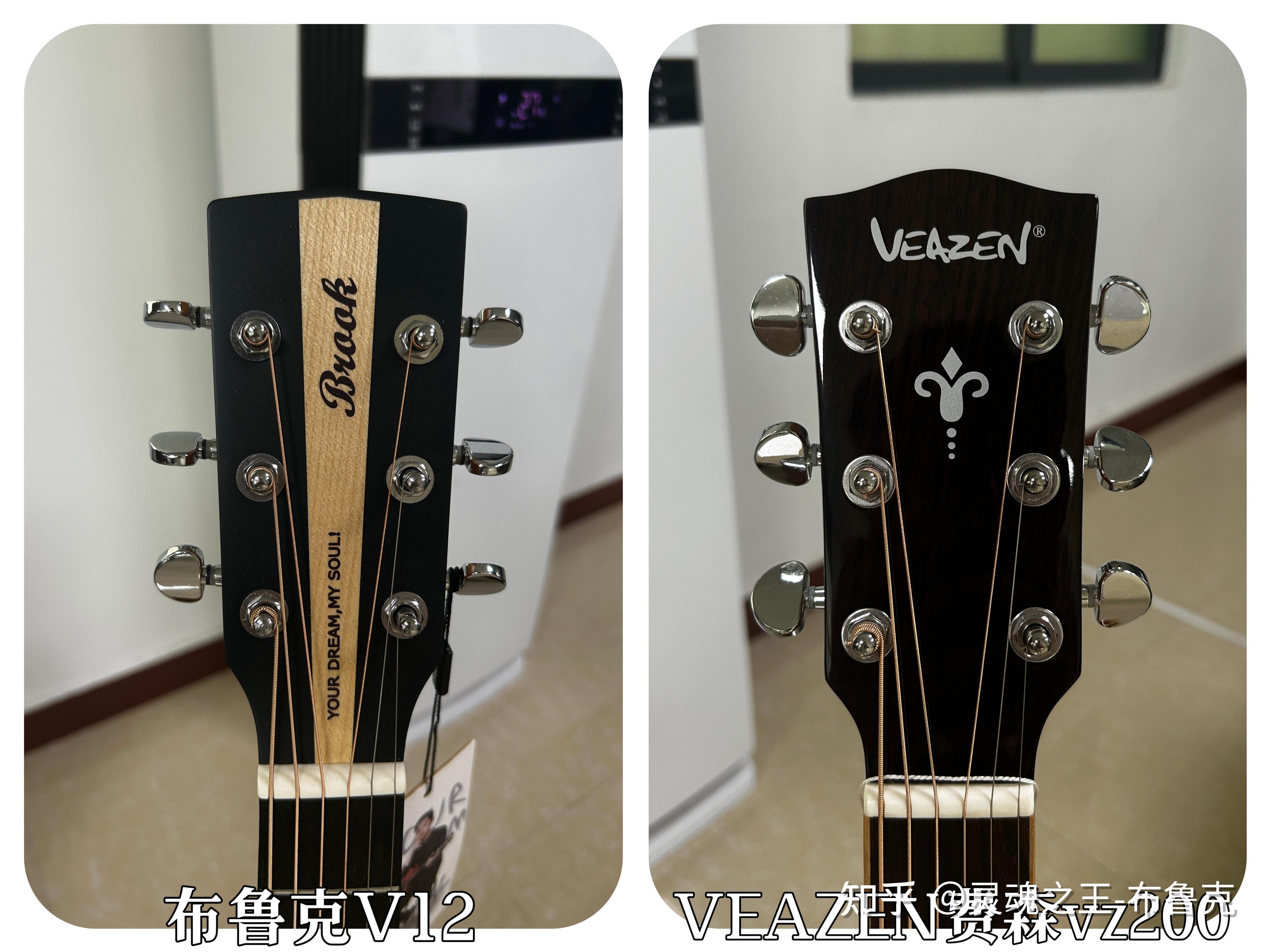 布鲁克v12和费森vz200选哪个好？详细对比这两款千元入门级面单吉他 - 知乎
