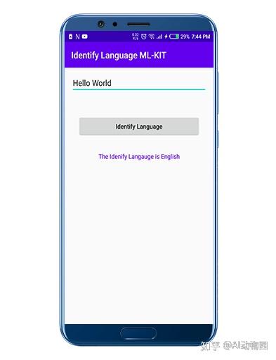 在Android上使用Google ML Kit识别文本的语言 - 知乎