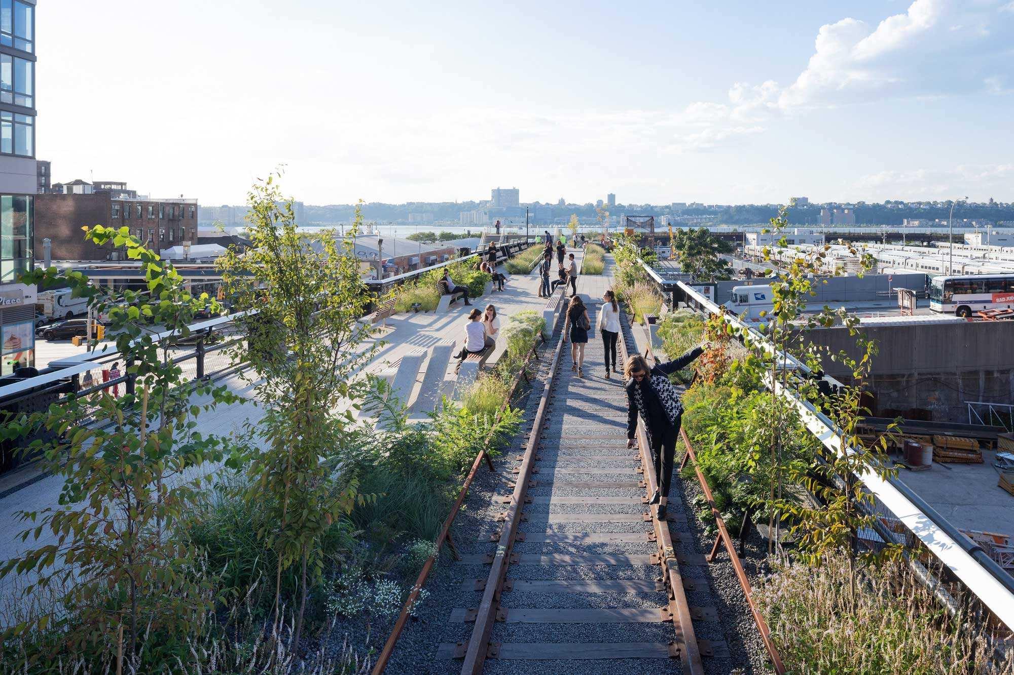 美国纽约的高线公园 The High Line Park - 知乎