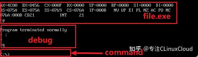 【DOSBox】debug程序本质(打断点) - 知乎