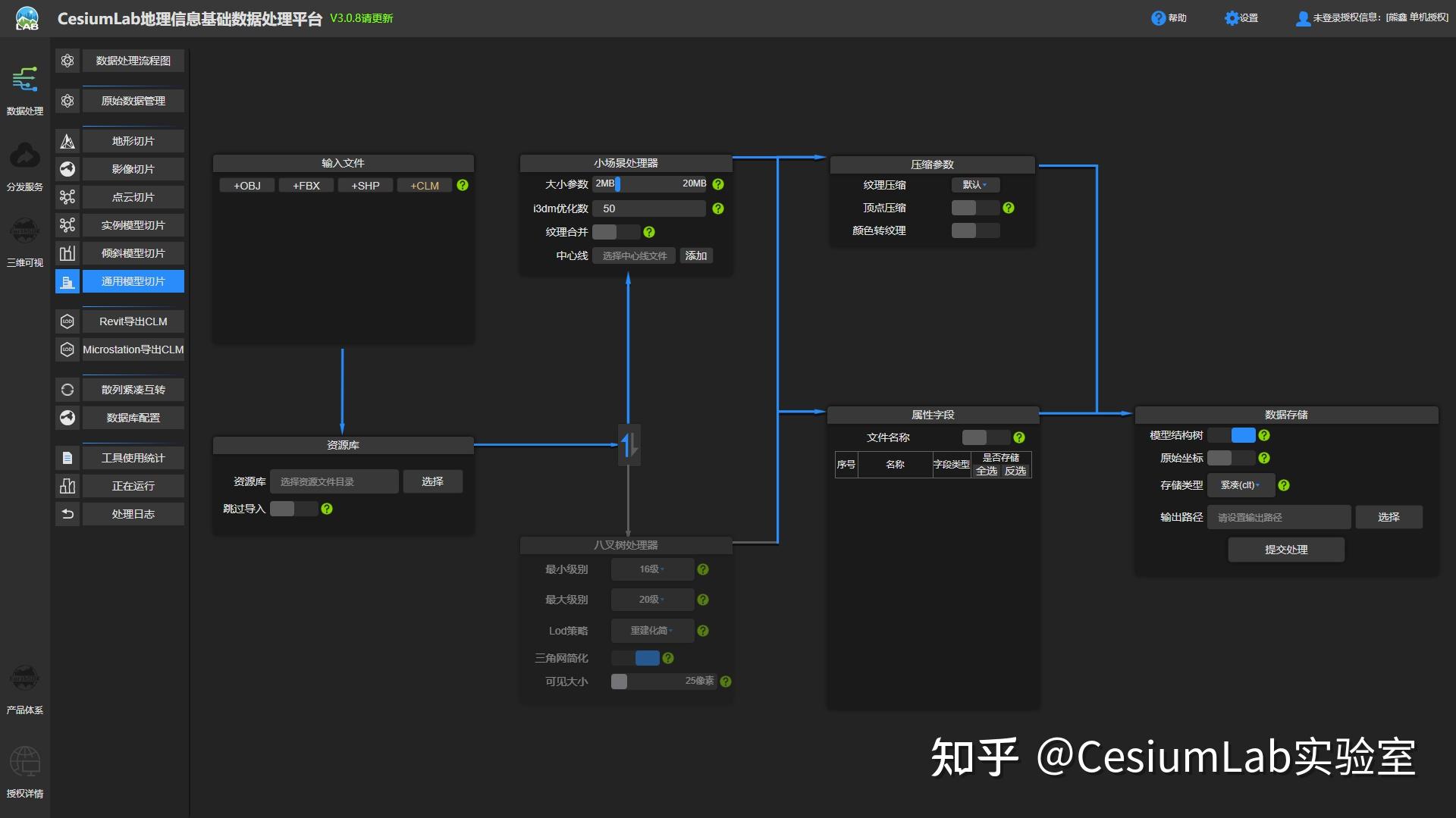 Cesiumlab对人工模型、建筑矢量面和BIM模型的处理参数设置 CesiumLab系列教程 - 知乎