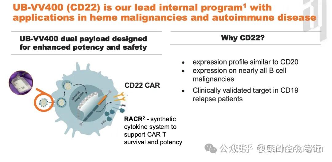 Umoja Biopharma的 VivoVec™ 基因递送平台: 专注于CAR-T 细胞疗法 - 知乎