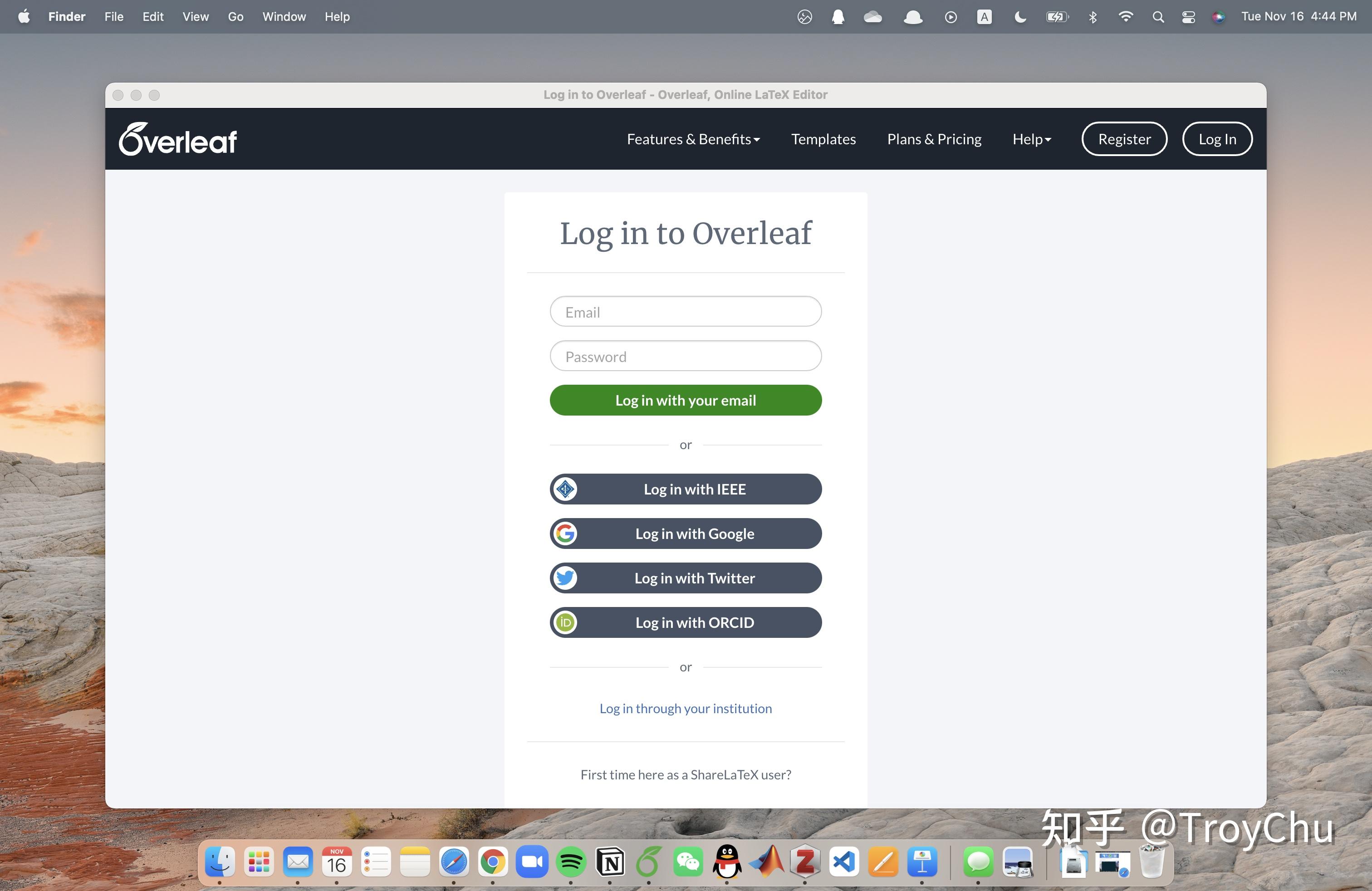 如何将Overleaf(或任意网页)转变为App - 知乎