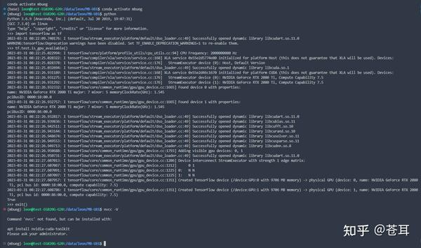 逆天的tensorflow Gpu:因conda Install导致的cudaandcudnn不适配,使得训练loss为nan 知乎