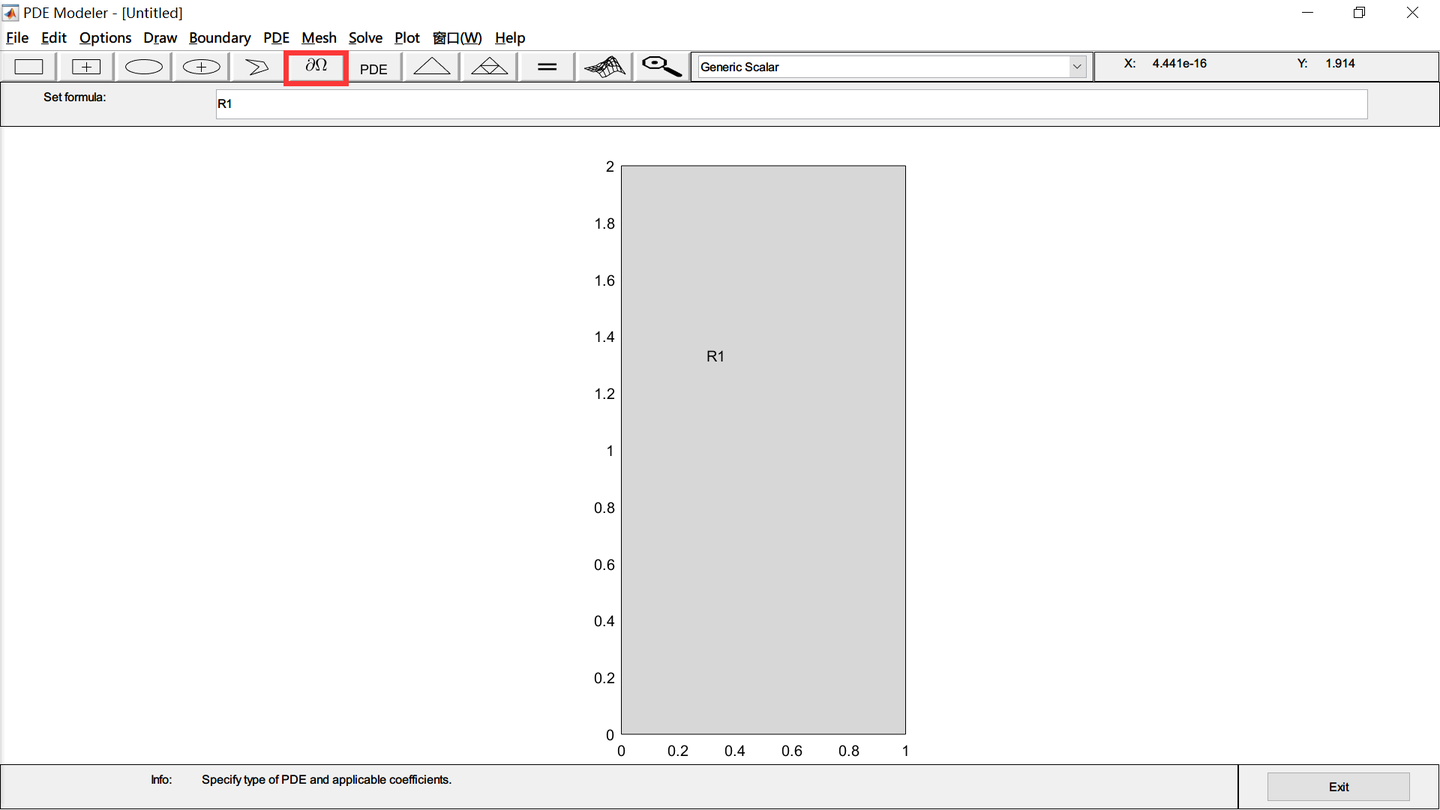 MATLAB 偏微分方程工具箱 pdetool 入门教程 - 知乎