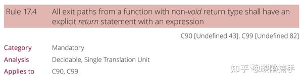 编程规范 之 MISRA C/C++ - 知乎