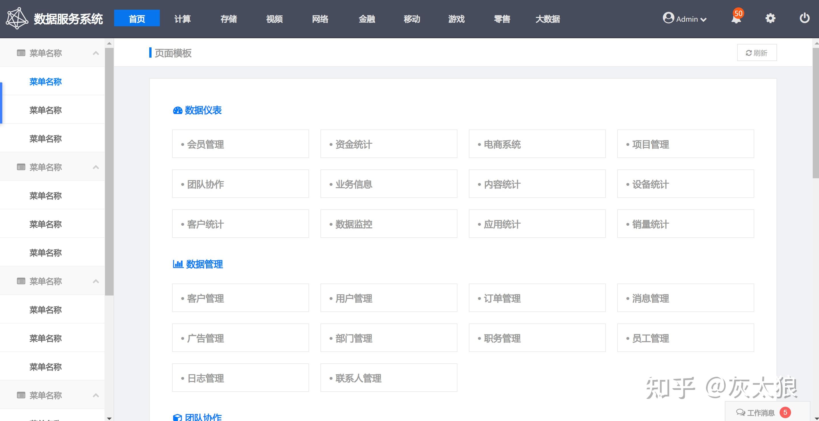 Axure原型图模板Web端App端后台框架元件库 - 知乎