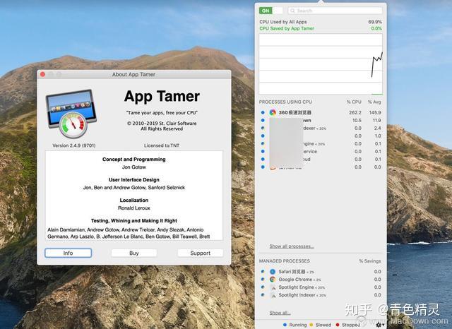 CPU优化电池管理软件App Tamer for Mac永久激活版 - 知乎