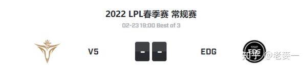 LPL春季常规赛预测【V5 vs EDG】 - 知乎