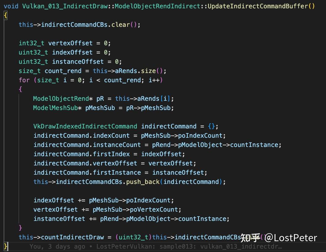 Vulkan学习例子013: vulkan_013_indirectdraw DrawIndirect/MultiDrawIndirect渲染 - 知乎