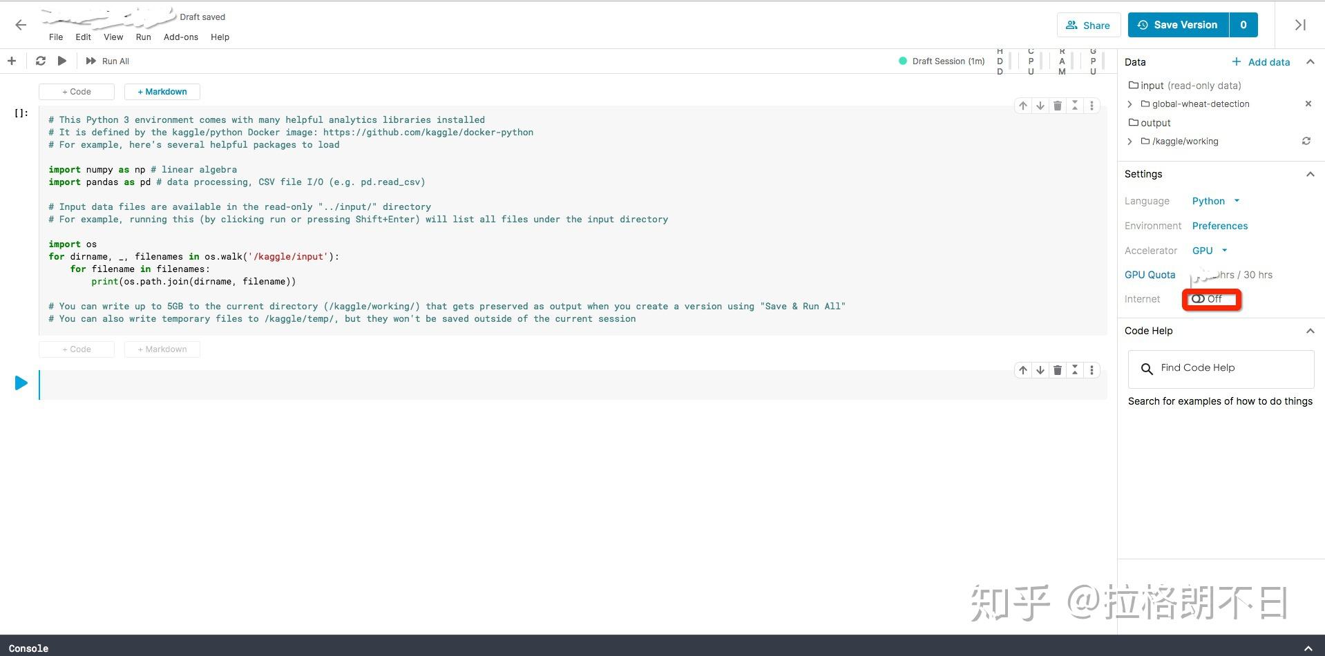 kaggle notebook运行mmdetection并提交结果采坑记 - 知乎