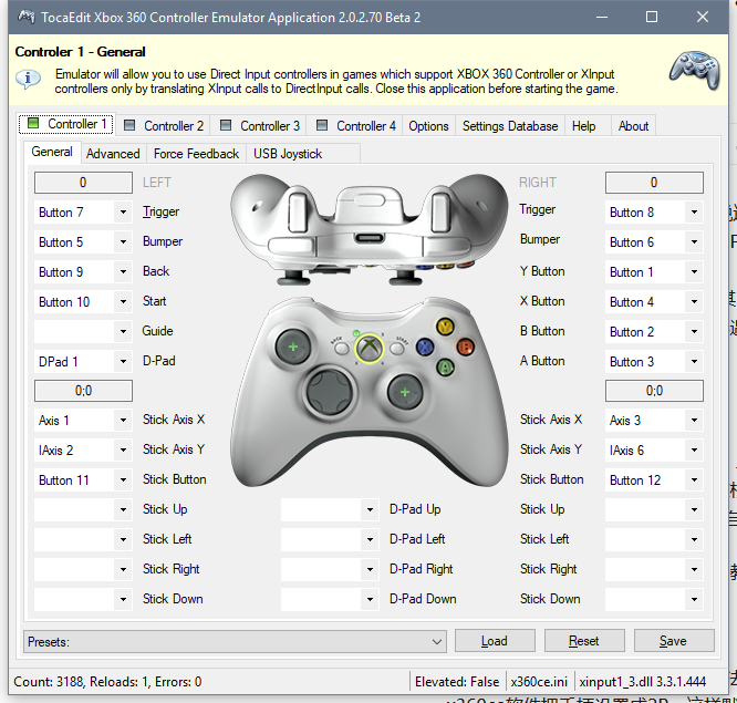 杂牌手柄按键颠倒、右摇杆上下方向没反应等问题都能这样解决：x360ce与Steam手柄设置教程 - 知乎