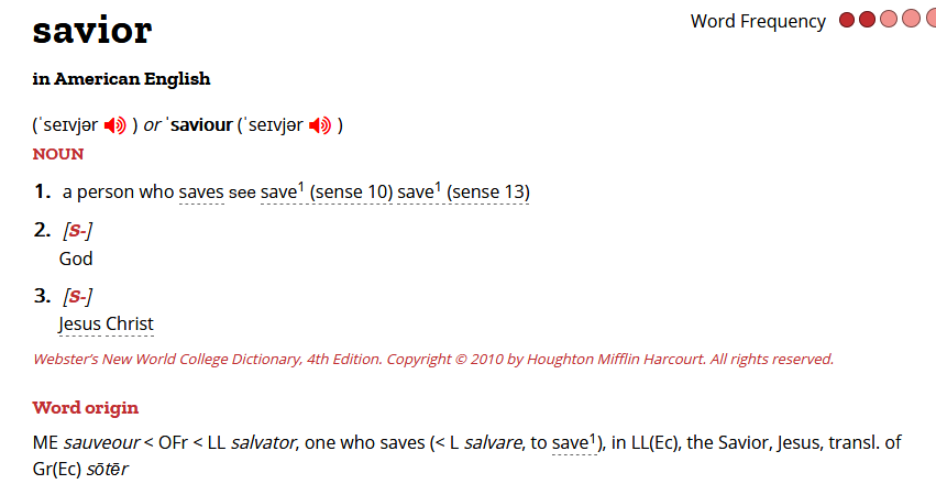 看着眼熟（一）（savor&savior&saver） - 知乎