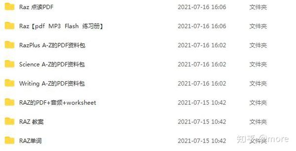 最新最全原版raz-plus， 赠送配套pdf+mp3+flash等教学资料。 - 知乎