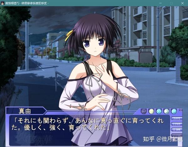 galgame演出论的备忘录【Ⅰ章3节】：Purple software(紫社)的动态演出与宽屏广角化论述 - 知乎