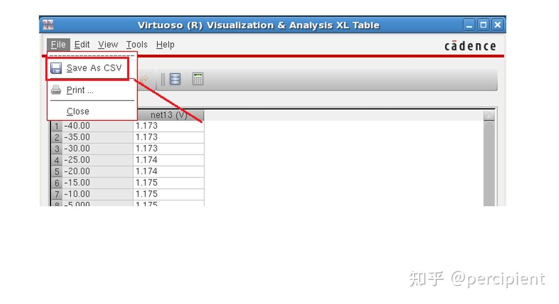 cadence仿真波形如何导出csv文件并用matlab重新绘制 - 知乎