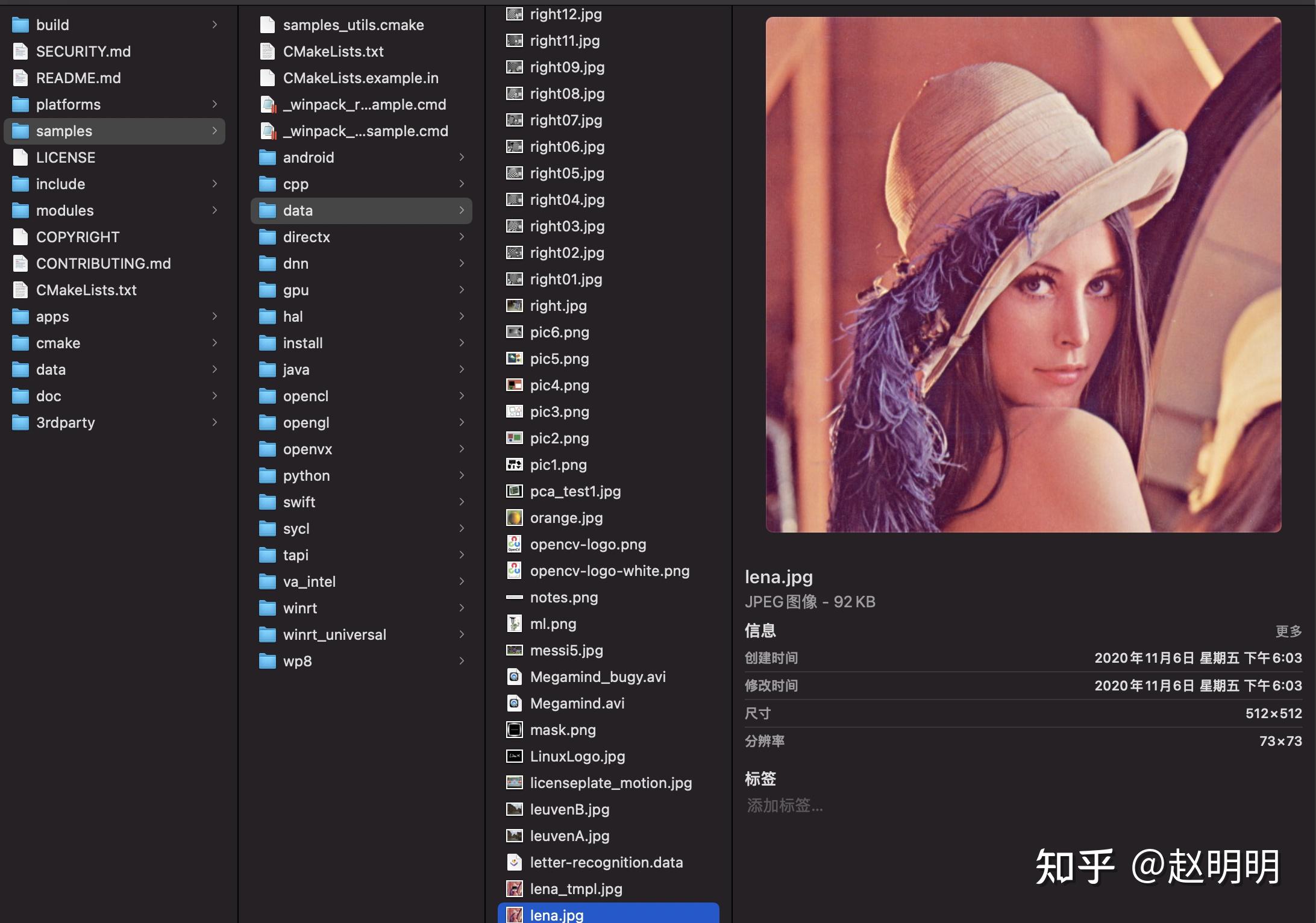 从opencv官方提供的样例代码中学习 - 知乎