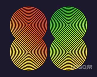 近百张数字“8”主题LOGO设计 - 知乎
