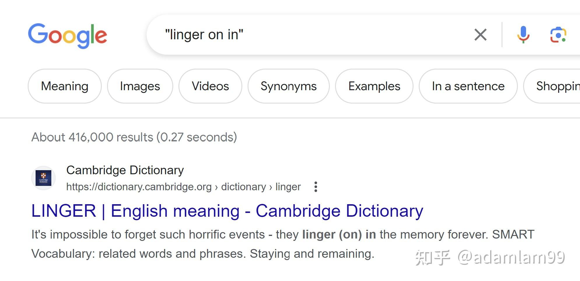 英语语法: "linger on in"合语法吗 - 知乎