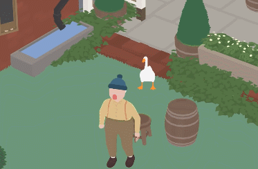 Untitled goose game gif - atiladisney