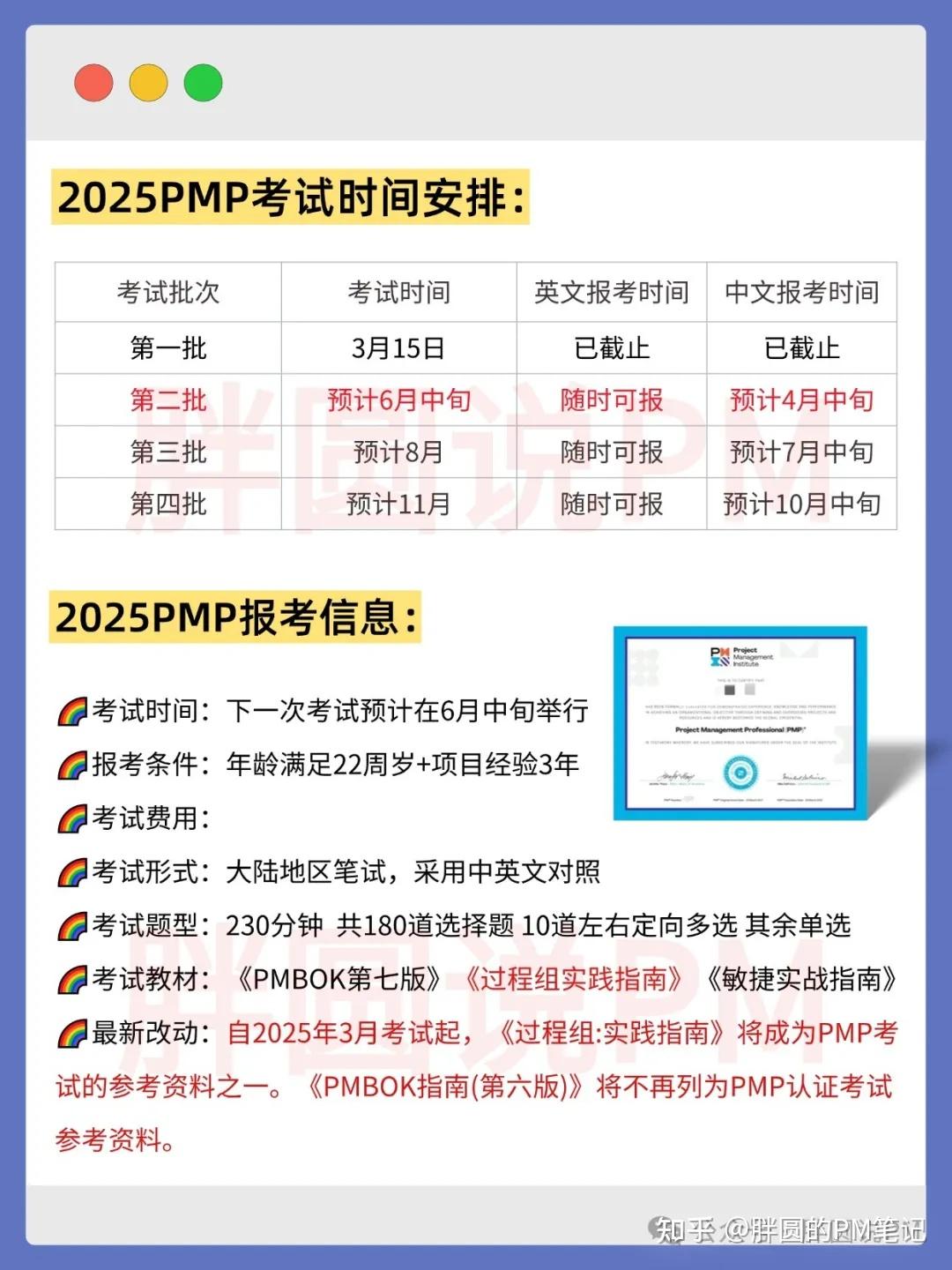 2025年PMP&软考&CSPM项目管理考试动态全梳理（最新版） - 知乎