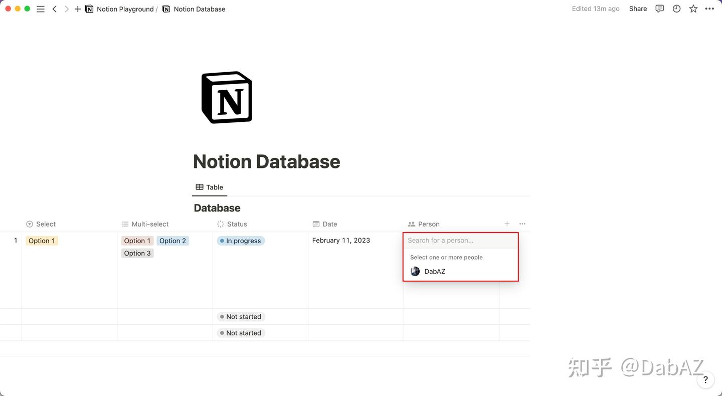 Notion Database（数据库）简明教程（第一部分） - 知乎