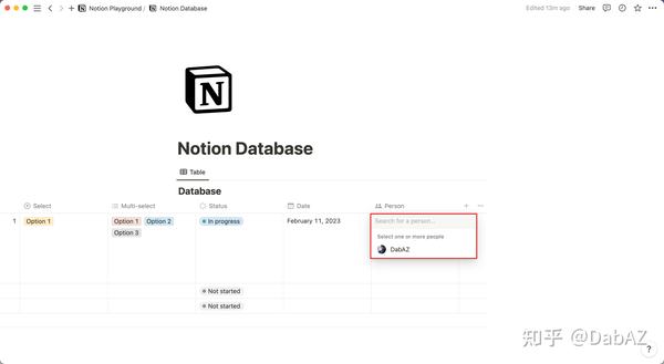 Notion Database（数据库）简明教程（第一部分） - 知乎