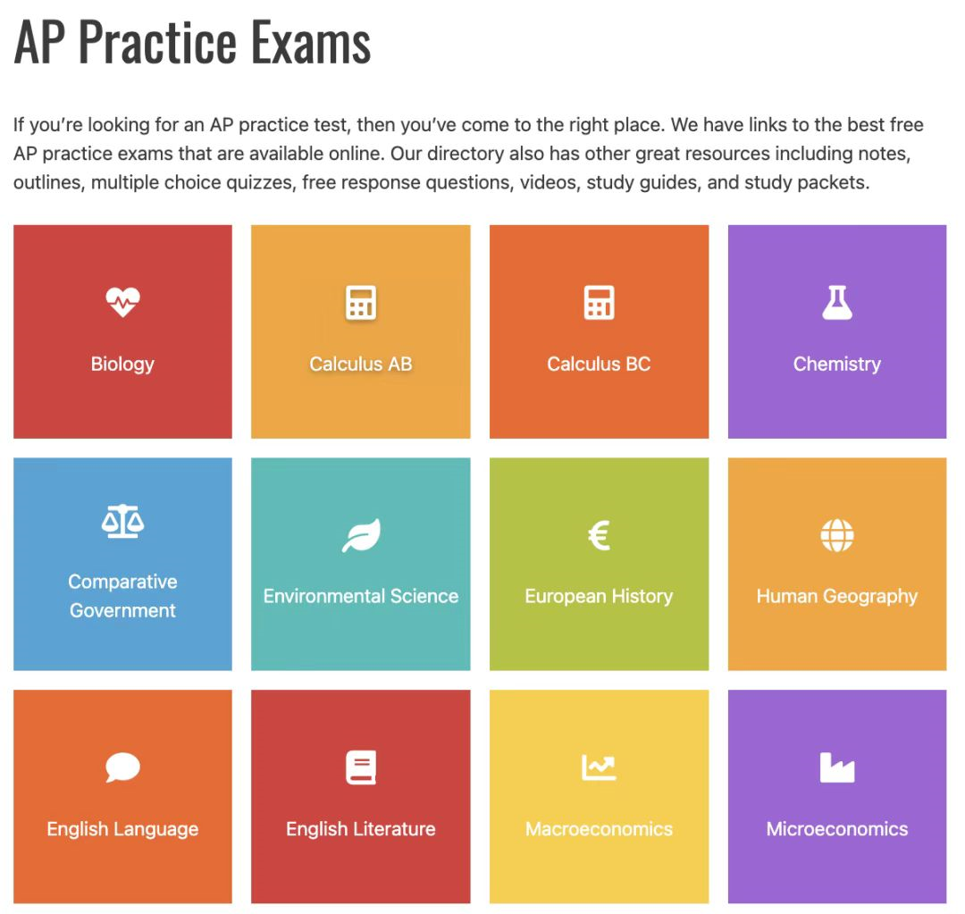 AP难到哭？CB官方推荐的AP备考网站，最全汇总值得收藏！ - 知乎