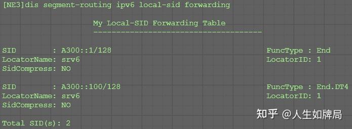 EVPN L3VPN over SRv6 Policy(6NE)实验报告 - 知乎