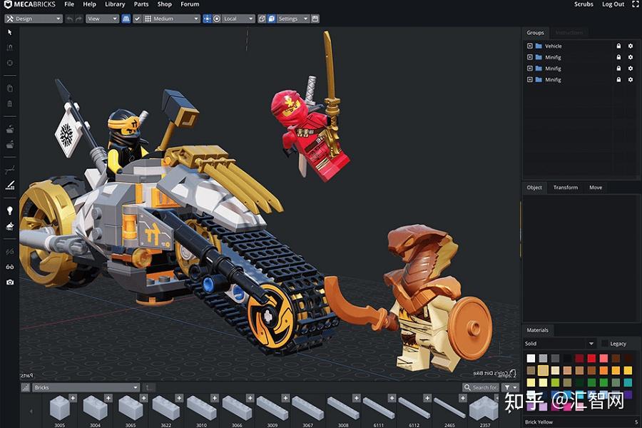 5个最常用的乐高积木设计软件 - 知乎