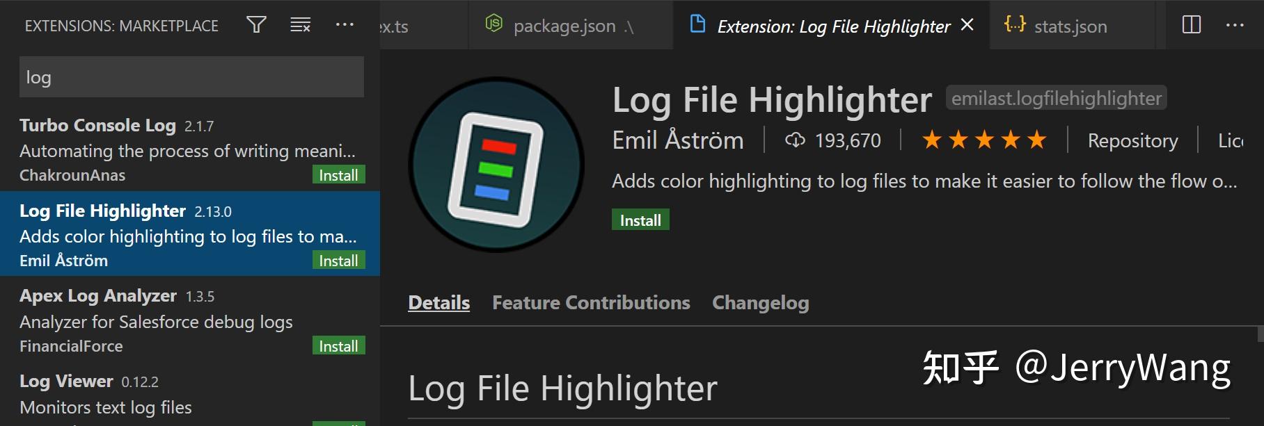 介绍一个能够对日志文件进行自定义高亮的 VS Code 扩展 - 知乎