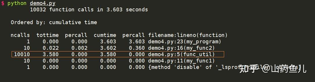 「cProfile」先分析性能，再动手优化 - 知乎