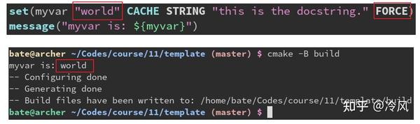 CMake的变量与缓存（大坑点） - 知乎