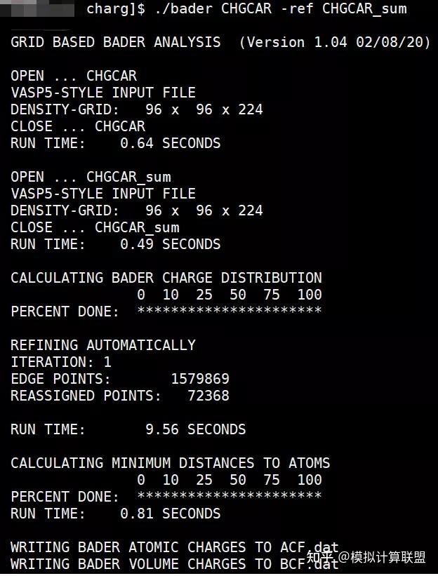 第一性原理||计算Bader电荷（附脚本资源文件） - 知乎