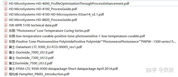 光敏聚酰亚胺PSPI主要供应商及PSPI性能调研 - 知乎
